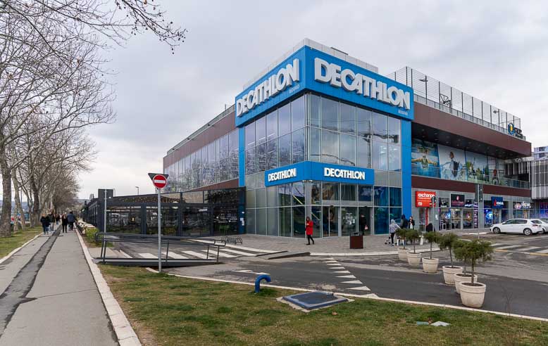 Decathlon prodavnica u Beogradu | BIG FASHION Beograd