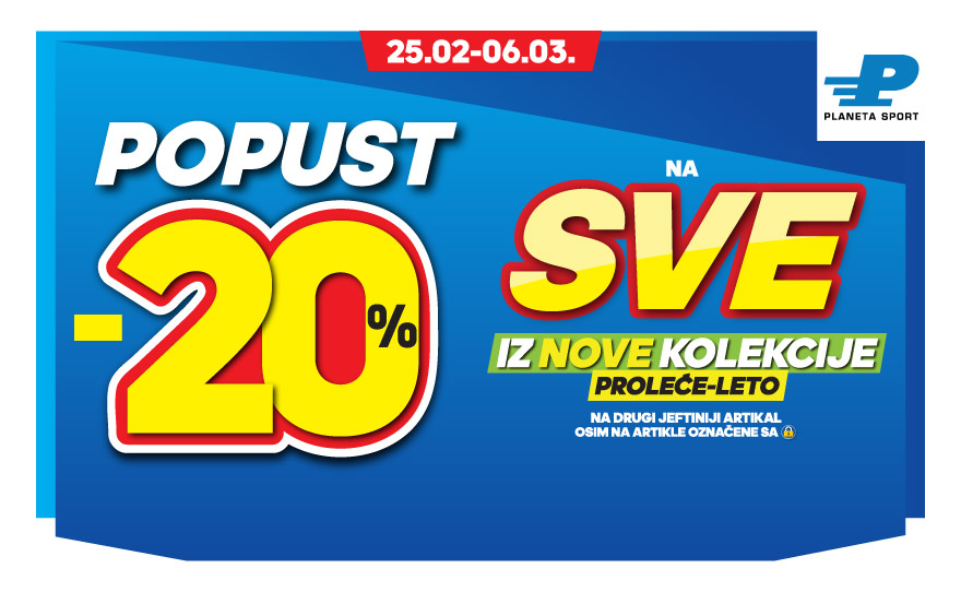 20% POPUSTA na SVE iz NOVE KOLEKCIJE | BIG Kruševac