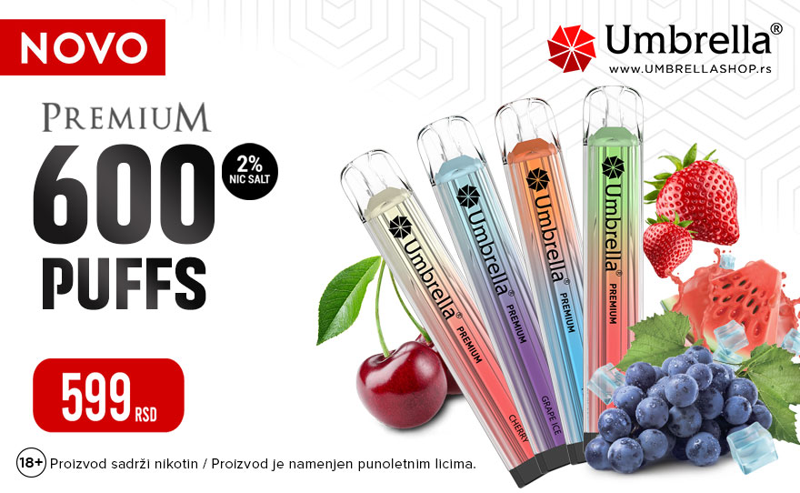 600 PUFFS PREMIUM – NOVO | BIG Novi Sad