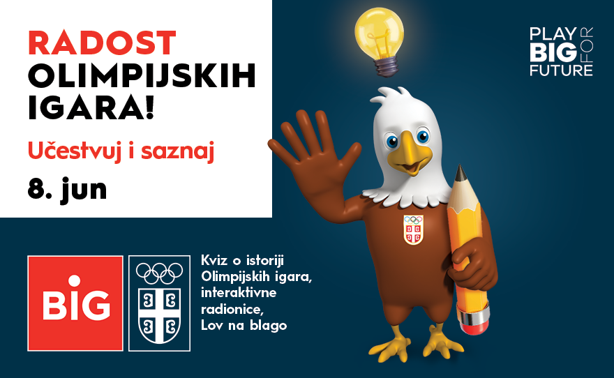 RADOST OLIMPIJSKIH IGARA 🚣‍♀️ | BIG Novi Sad