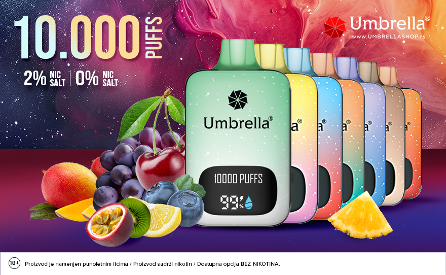 UMBRELLA 10.000 PUFFS | BIG Novi Sad