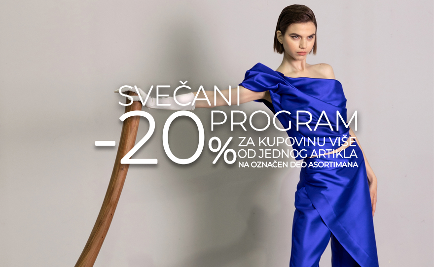 20% NA SVEČANI PROGRAM | BIG Novi Sad
