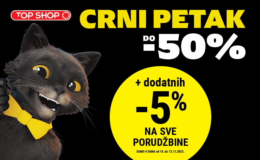 SAMO od 10. do 13. novembra DODATNIH 5% POPUSTA | BIG Zrenjanin